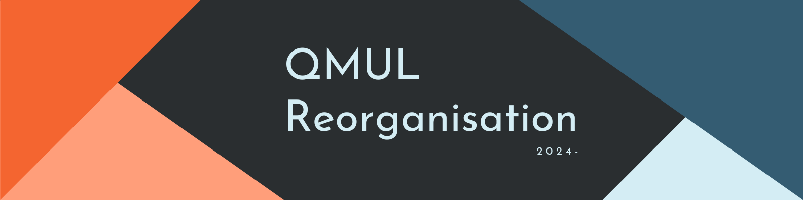 QMUL Reorganisation